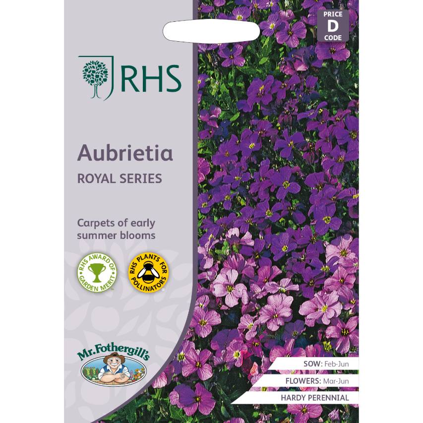 RHS aubrieta Royal Series - Verdant